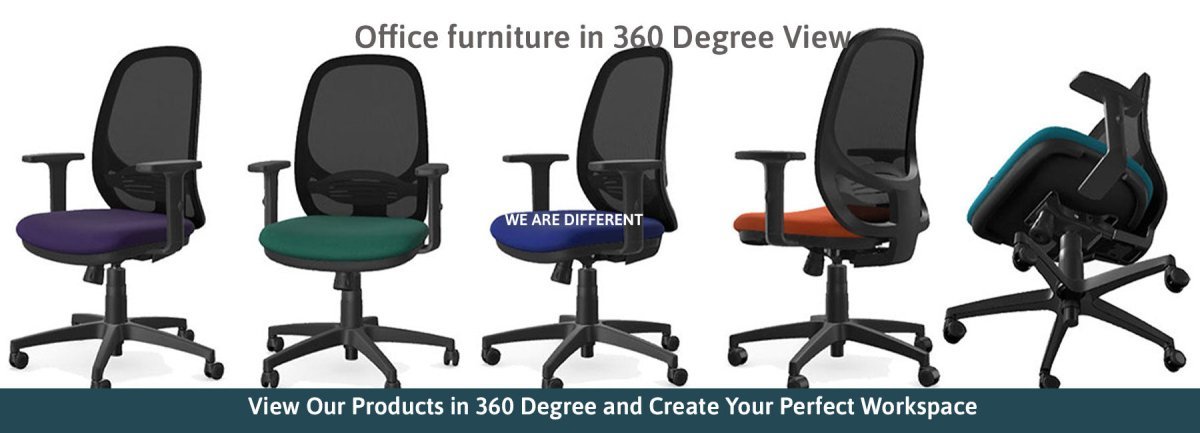Office Furniture in 360 Degree View – THATSMYOFFICE