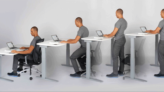 Desk Height | Calculate Desk Height | Sit Stand Height – THATSMYOFFICE