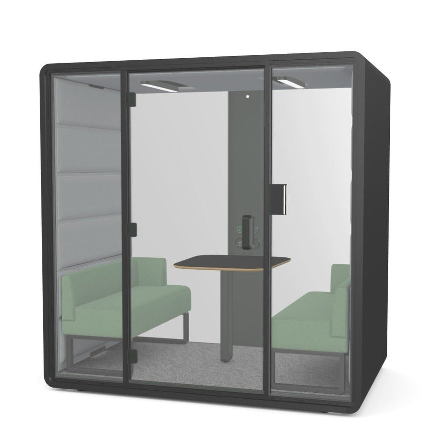 Hush Meet S Acoustic Meeting Room 360 View Configurable – THATSMYOFFICE