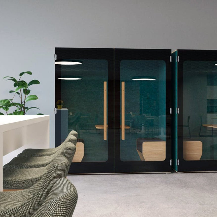 2 Person Meeting Booth Hide H2 Booth Acoustic POD Room – THATSMYOFFICE