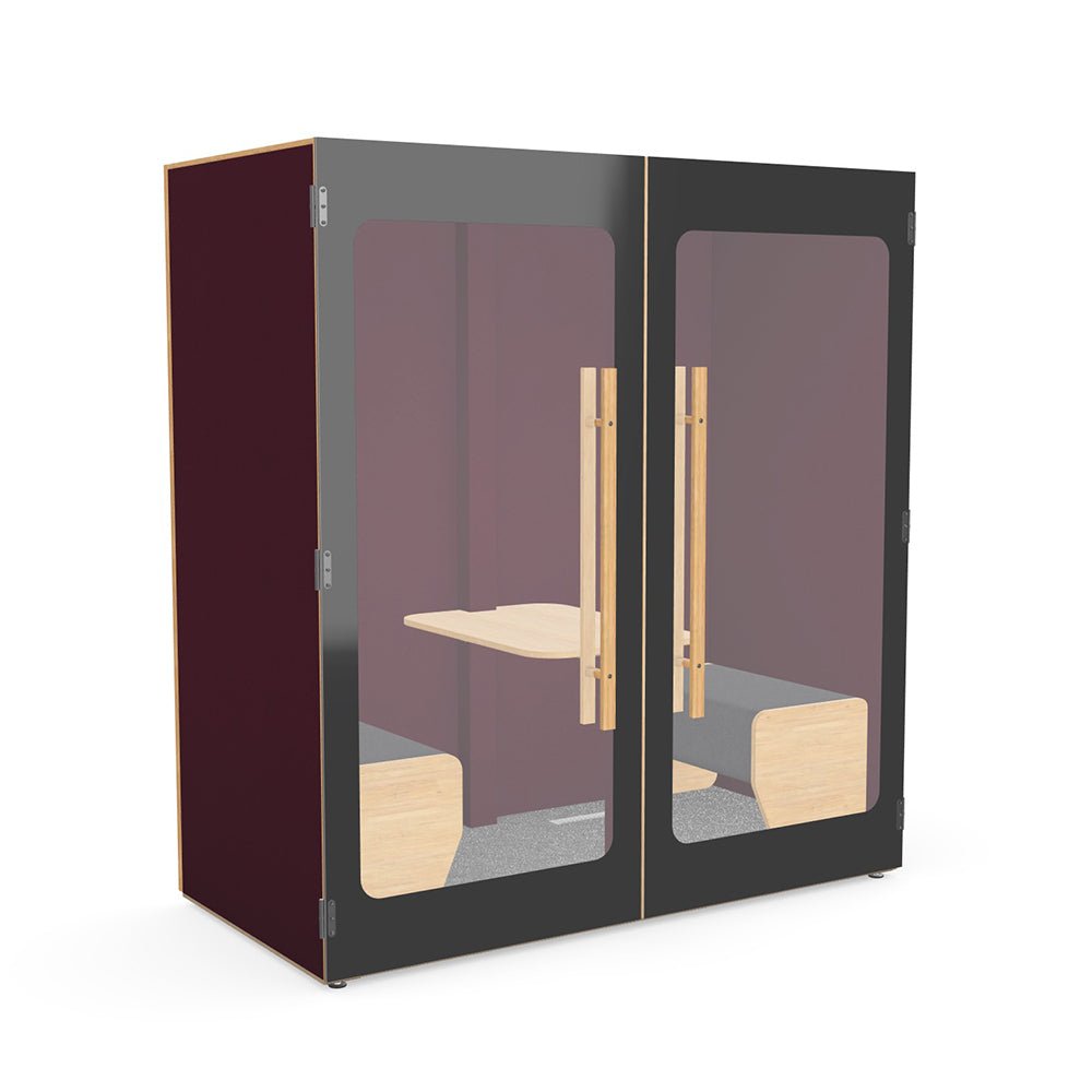 2 Person Meeting Booth Hide H2 Booth Acoustic POD Room – THATSMYOFFICE