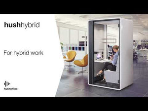 Hush Hybrid Acoustic POD Room 1 Person Phone Booth Style – THATSMYOFFICE