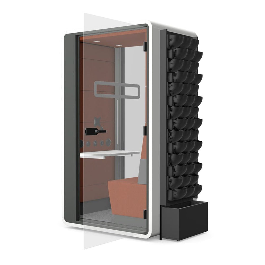 Hush Hybrid Acoustic POD Room 1 Person Phone Booth Style – THATSMYOFFICE