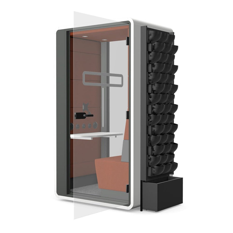 Hush Hybrid Acoustic POD Room 1 Person Phone Booth Style – THATSMYOFFICE