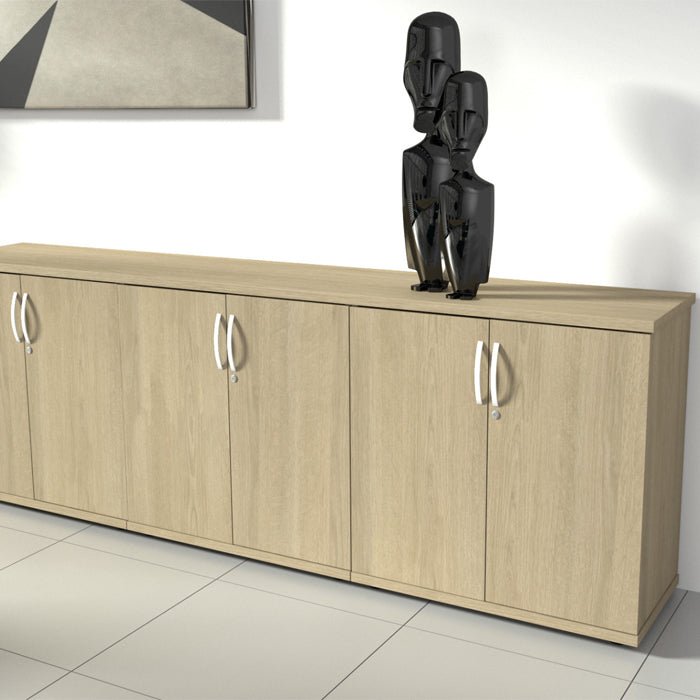 Office Wooden Cupboard Kito Tall 4 shelves K18-BC1850D – THATSMYOFFICE