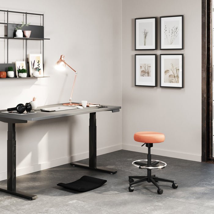 Ergonomic Office Stool | Cololur Options | View in 360 – THATSMYOFFICE